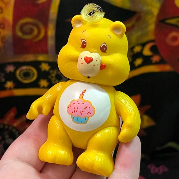 Care Bears | Toys | Vtg 8s Kenner Posable Care Bear Birthday Bear 3 ...